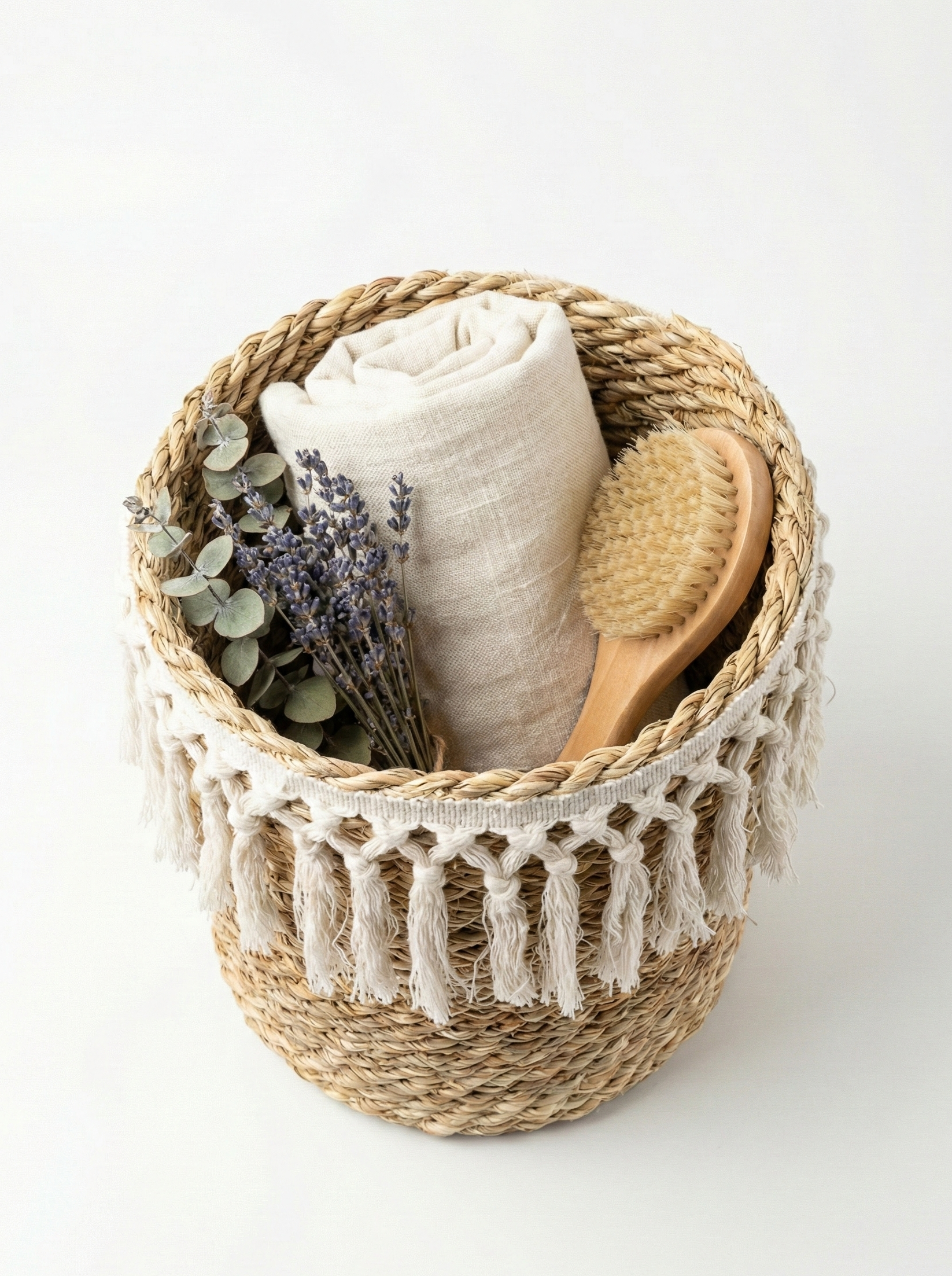 Macramé Storage Basket – Handwoven Storage | Jozour – Jozoureg